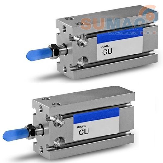 Xi lanh khí compact CU, xi lanh khí compact CDU